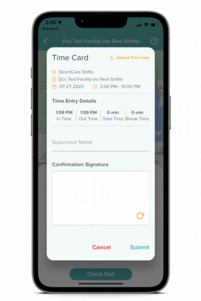 Submitting a Paper Time Card